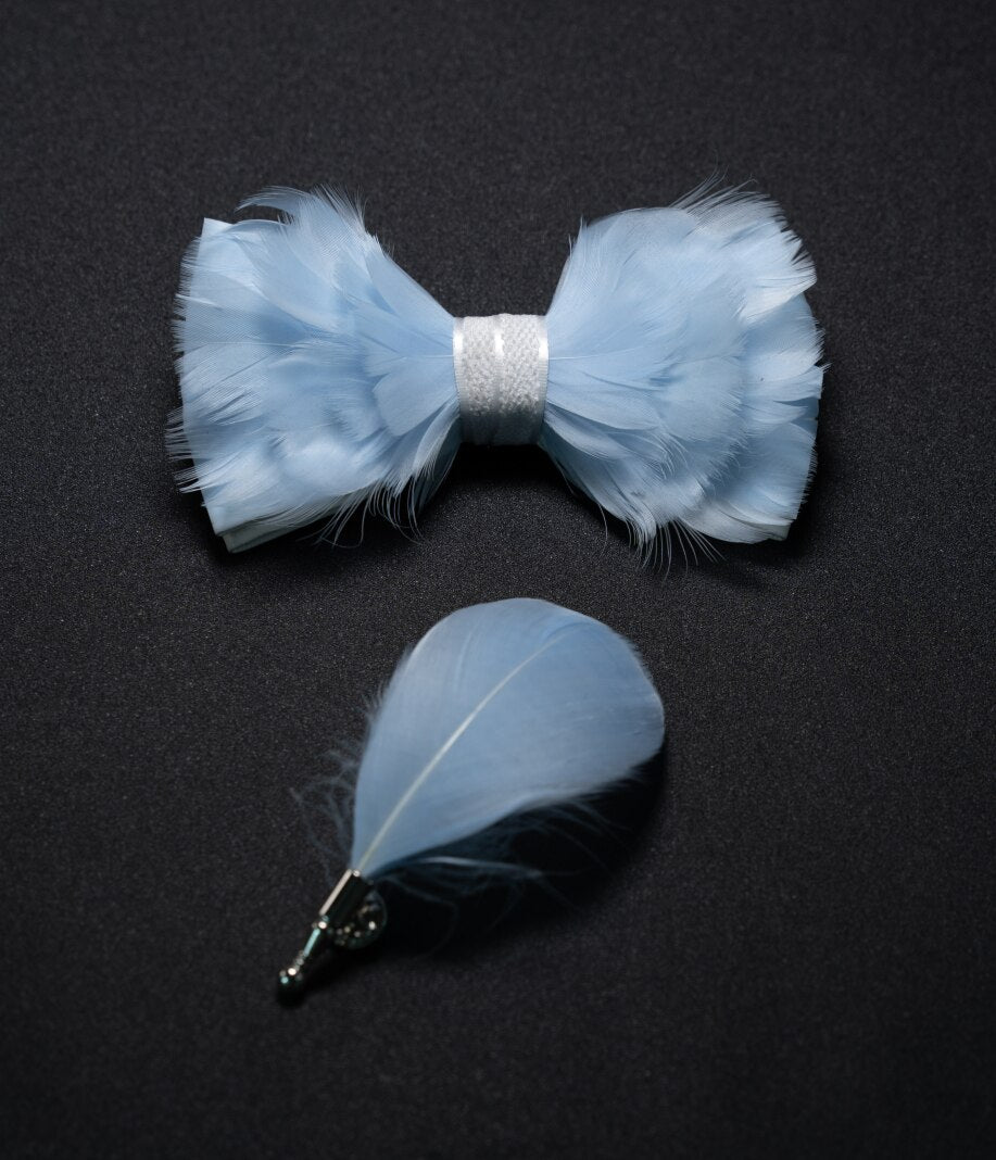 The Skylar- Feather Bow Tie – Jack and Miles
